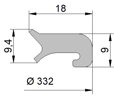 Mod. T1/300 (306mm) – Zorzini SPA